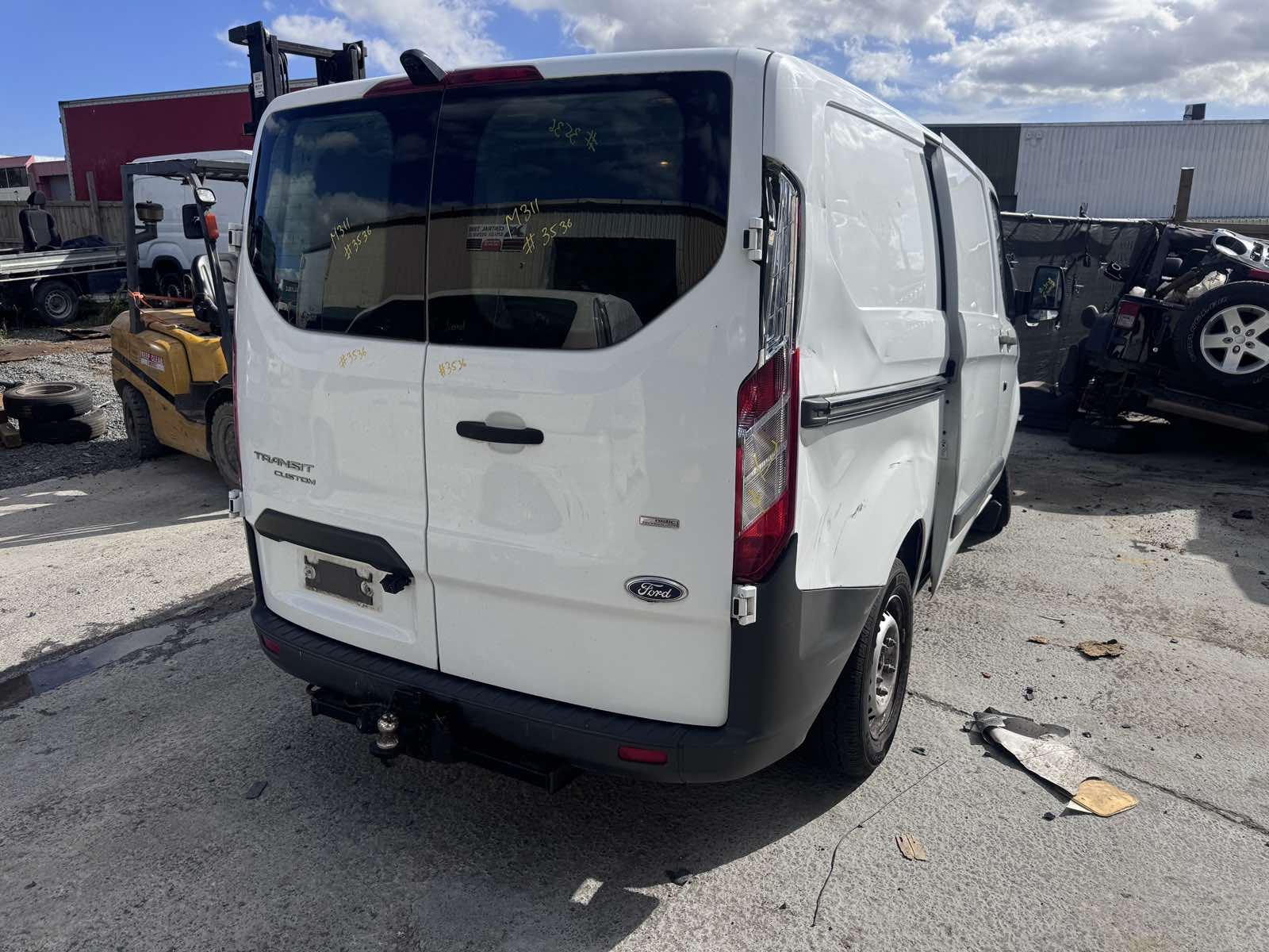 Rear/Tailgate Glass Transit Custom Ford 2013